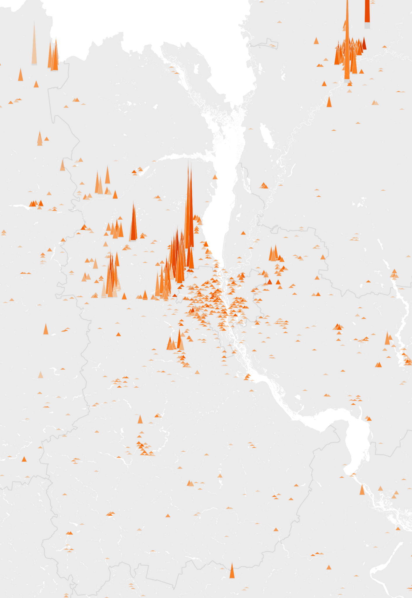 Visualizing the destruction in Ukraine: A years-long project following ...
